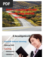 Werner Vogelauer:Coaching A Gyakorlatban | PDF