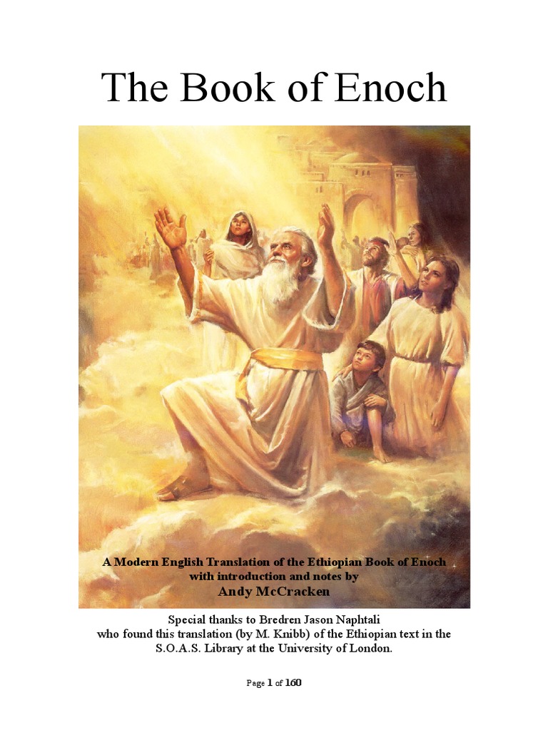 Book - The Biblical Book of 1 Enoch, Translated by Michael Knibb | PDF ...