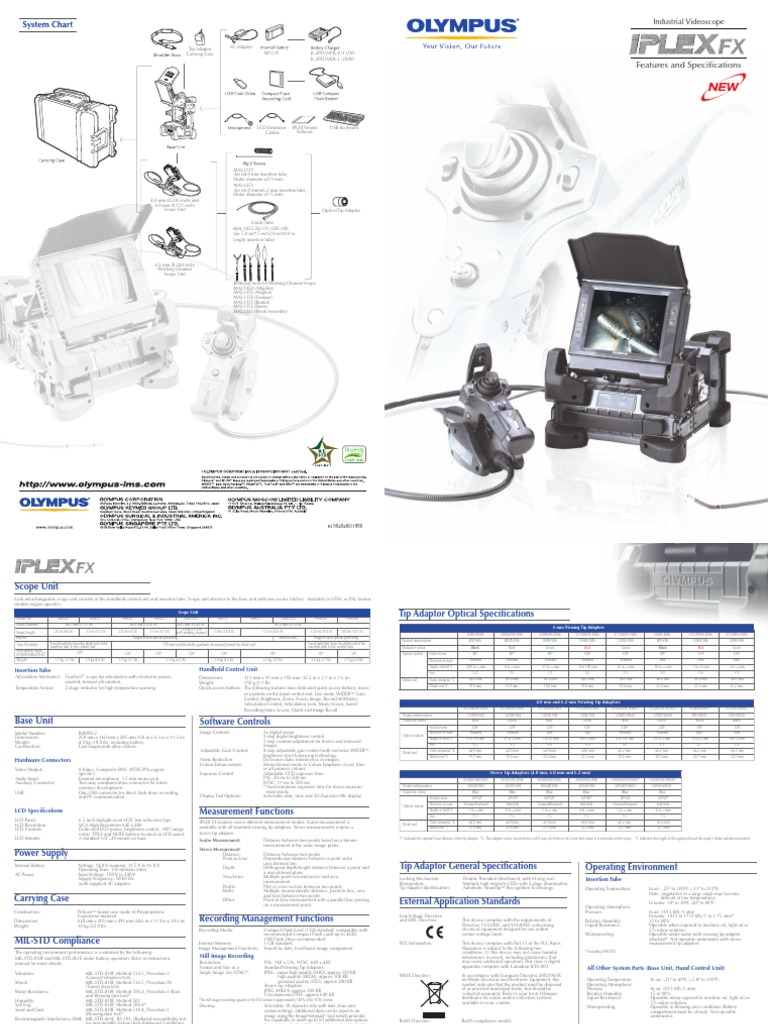 IPLEX FX Features | PDF | Liquid Crystal Display | Telescopic Sight