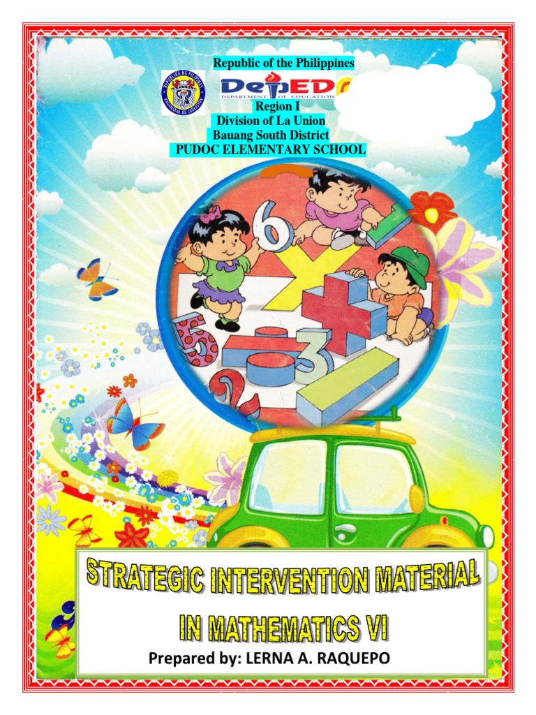 Sim in Math 6 | PDF | Fraction (Mathematics) | Elementary Mathematics