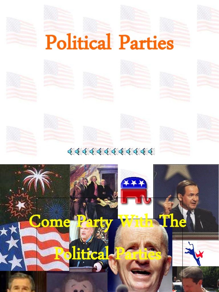 Evolution of US Political Parties | PDF | Political Parties ...