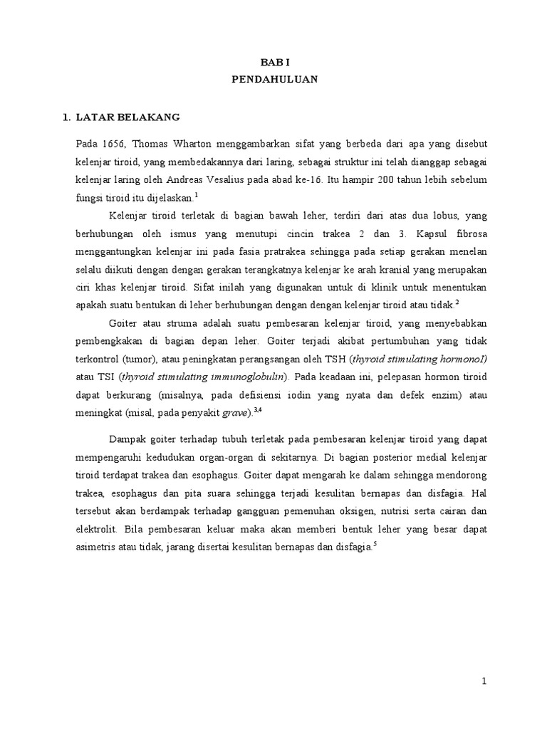 Goiter Atau Struma | PDF