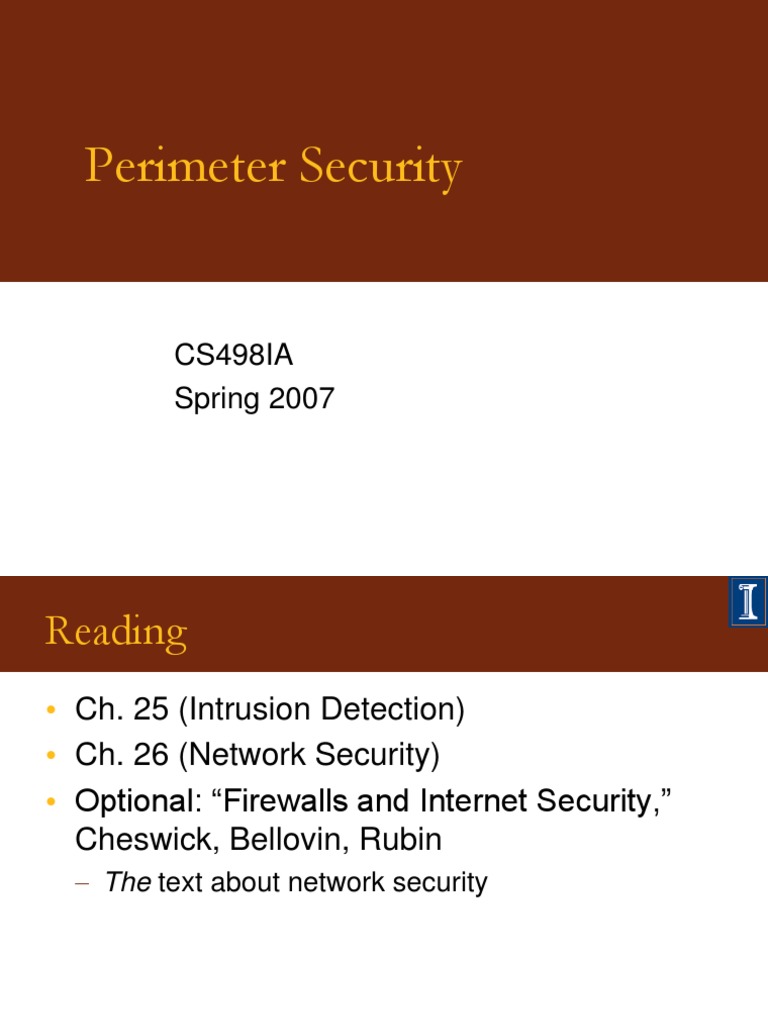 Perimeter Security | PDF