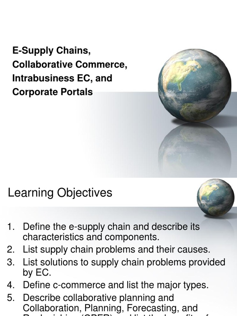 E Supply Chain Management | PDF | Supply Chain Management | Supply Chain
