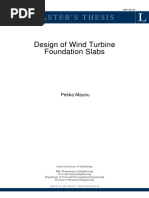 Design Guidelines For Foundation of WTG | PDF | Concrete | Deep Foundation