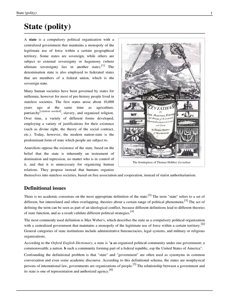 State Polity Download Free Pdf State Polity Political Science