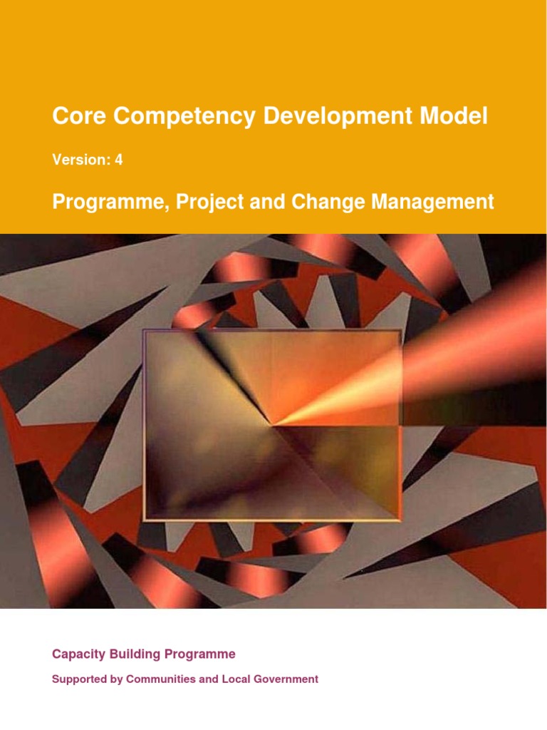 Core Competency Development Model: Programme, Project and Change ...