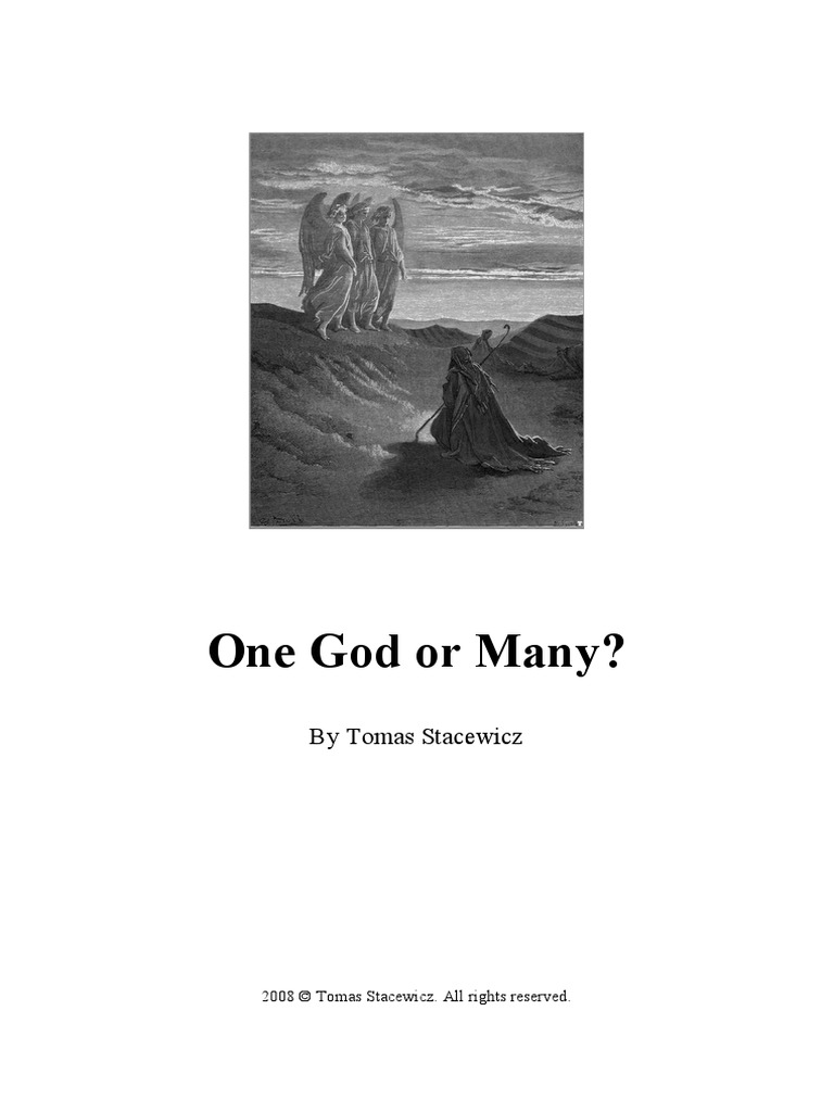 One God or Many | PDF | Polytheism | Monotheism