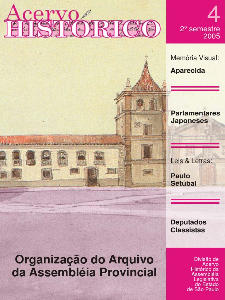 Revista Acervo Historico 4 | PDF | Estado | São Paulo