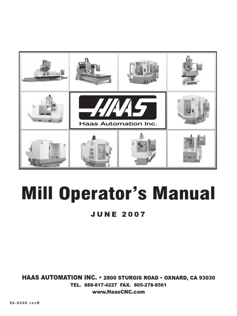 Manual Haas | Download Free PDF | Damages | Manufacturing And Engineering