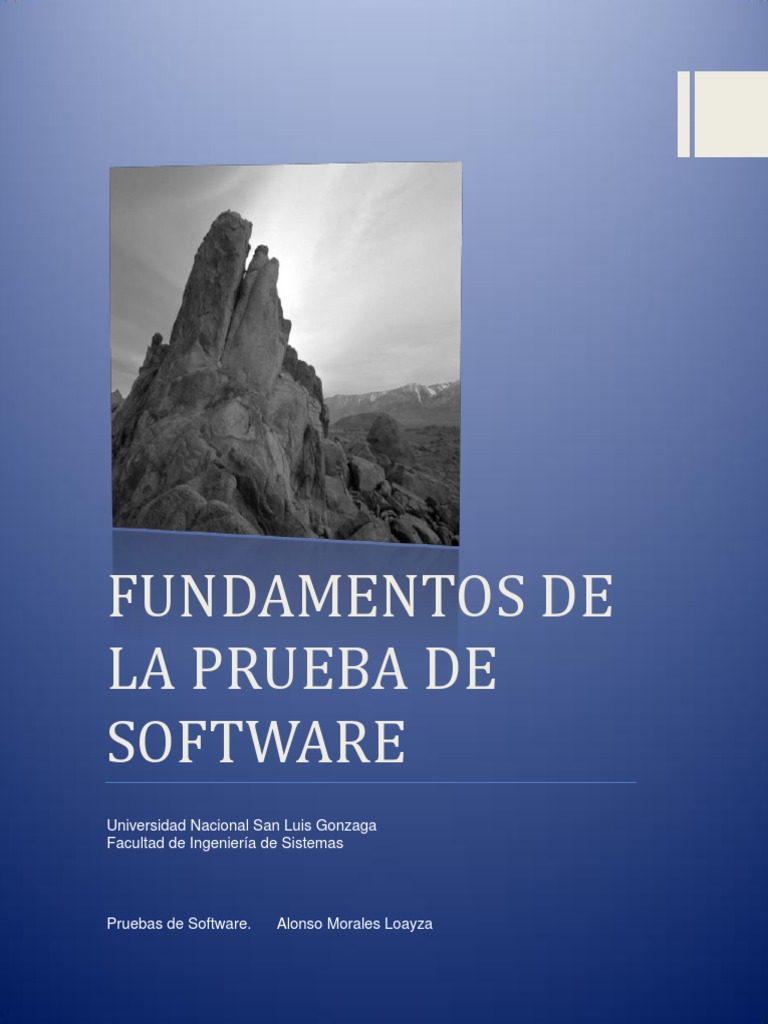 Fundamentos de La Prueba de Software | PDF | Software | Proceso de desarrollo de software