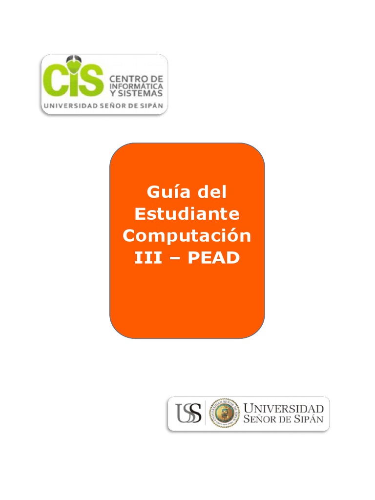 Guia Del Estudiante Pead - C 2013 | PDF | Foro de Internet | Archivo de computadora