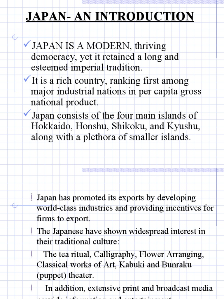 Presentation On Japan | PDF | Shogun | Japan