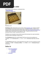 Peraturan Pertandingan Catur Menurut FIDE | PDF