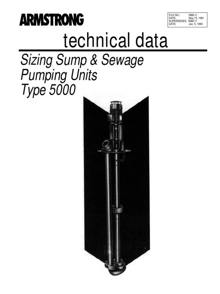 Sump Pump Sizing | PDF | Tap (Valve) | Switch