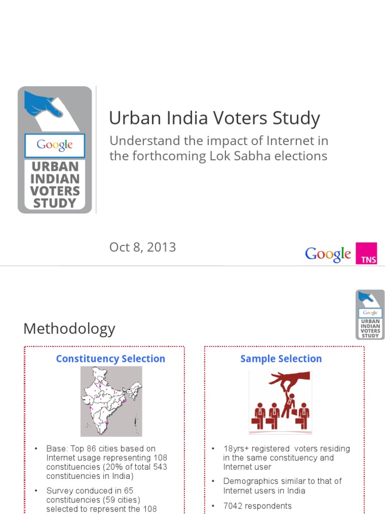 Urban Indian Voter Internet Insights | PDF | Voting | Electoral District