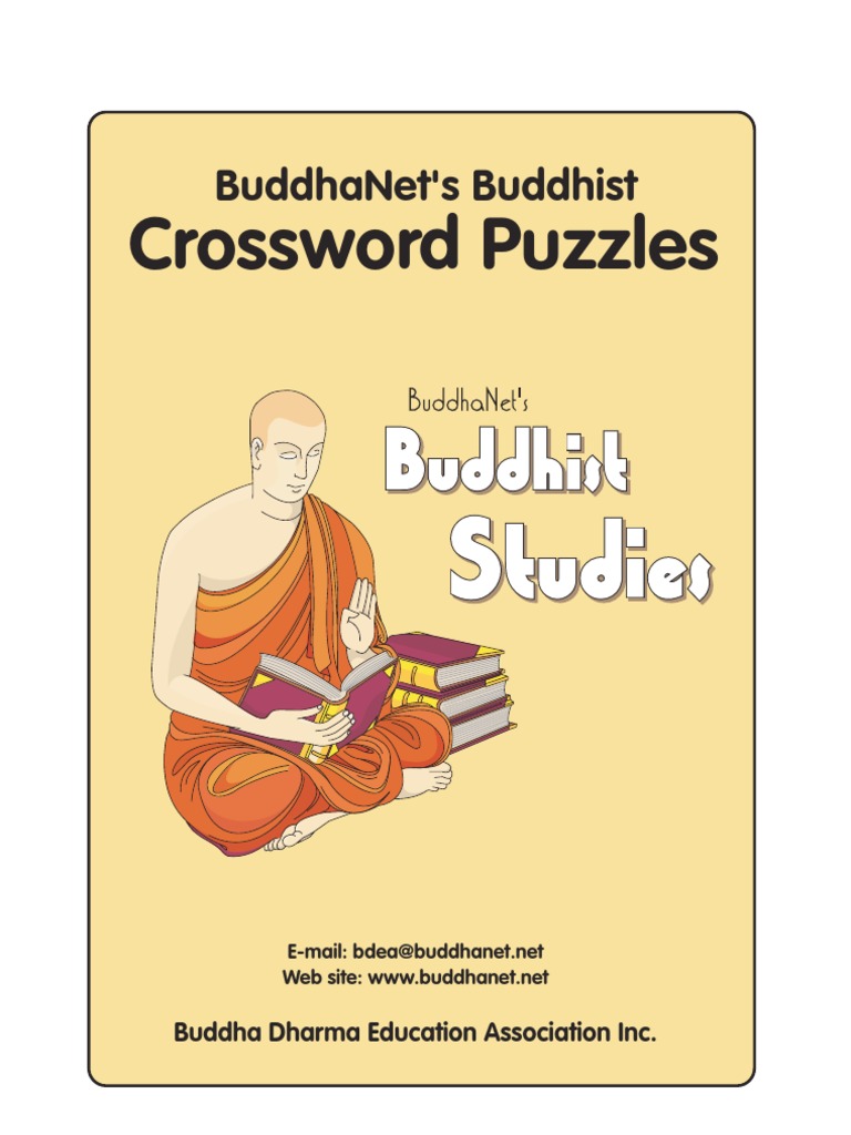 BuddhaNet's Buddhist Crossword Puzzles | PDF | Gautama Buddha | Mahayana