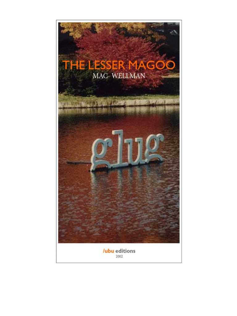 Mac Wellman - The Lesser Magoo | PDF