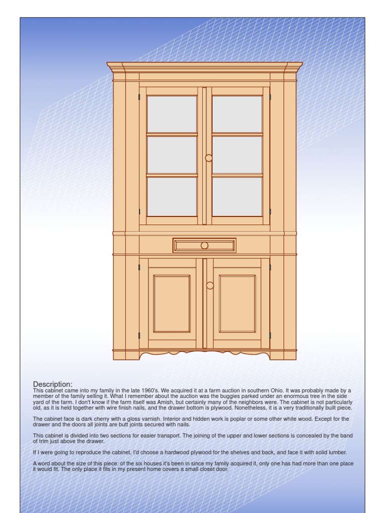 Corner Cabinet | PDF