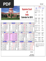 2026 Supreme Court Holiday Calendar | PDF | Religious Holidays ...