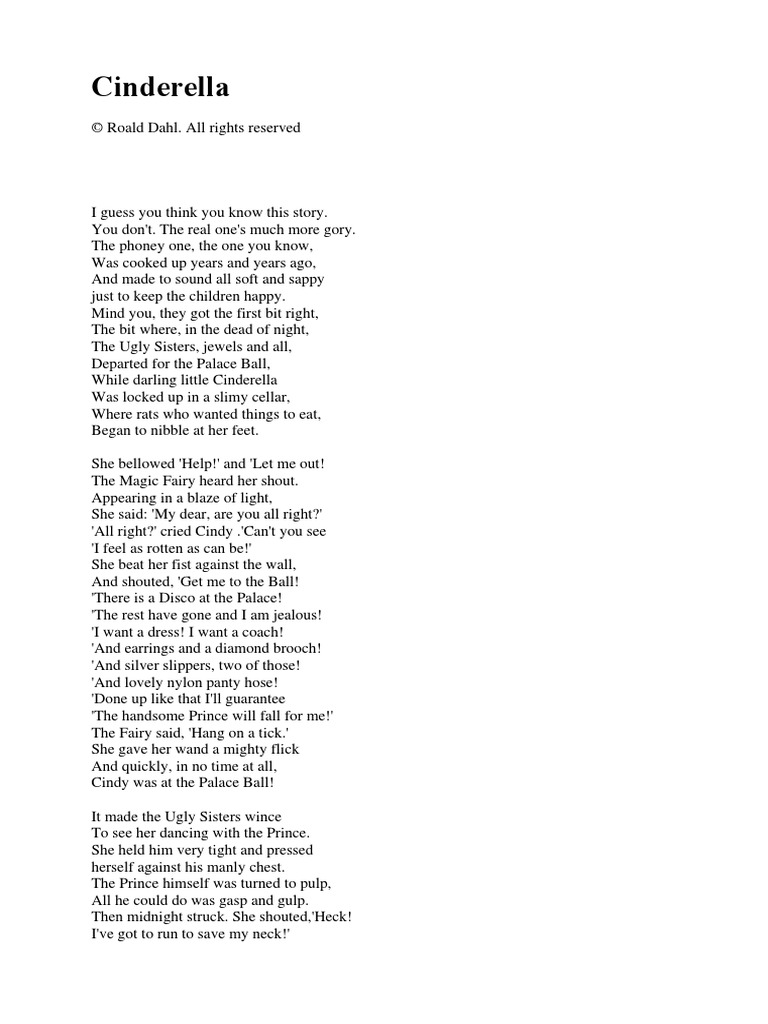 Cinderella | PDF | Cinderella | Leisure