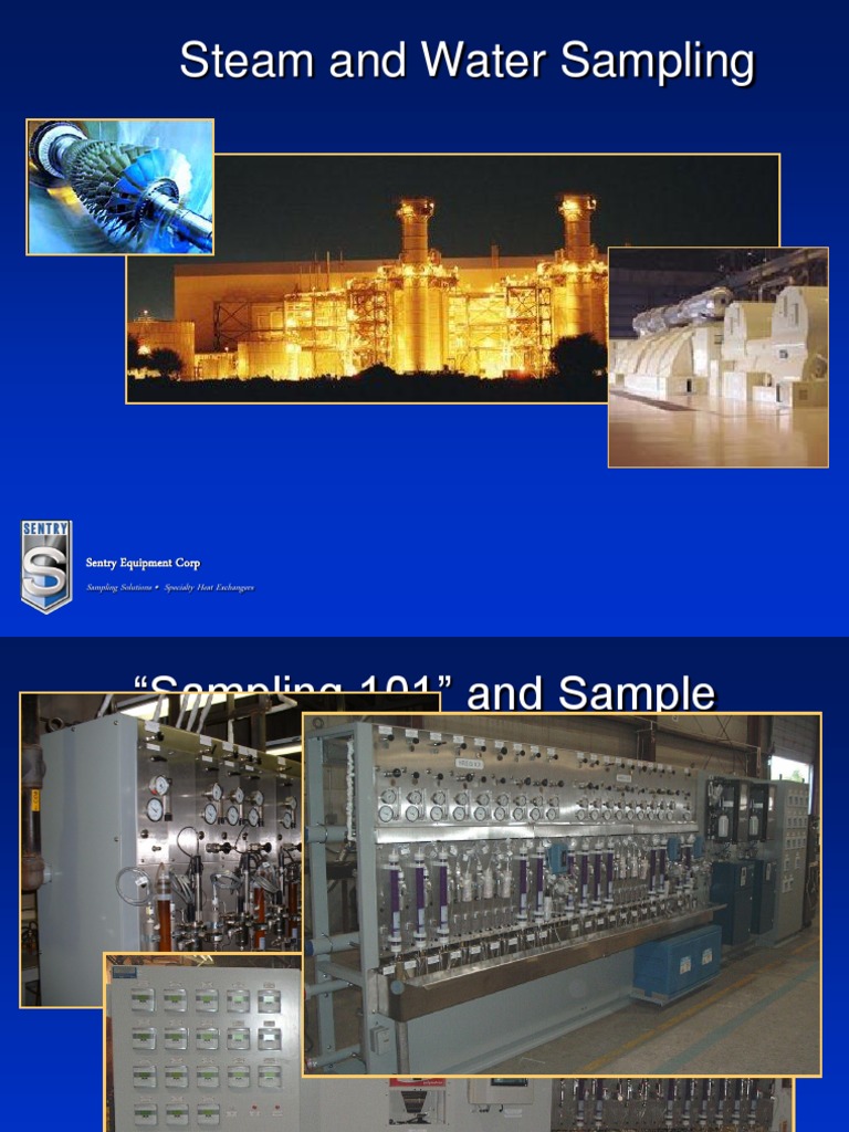 Sentry Sampling Components | PDF | Heat Exchanger | Steam