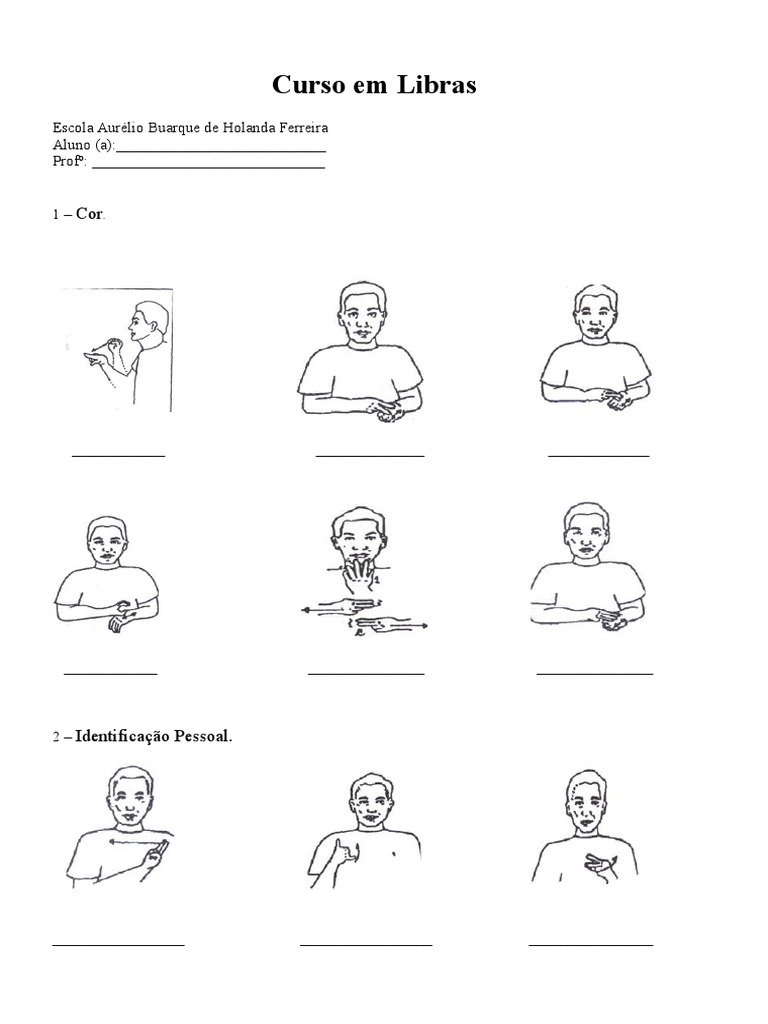 Prova de Libras | PDF