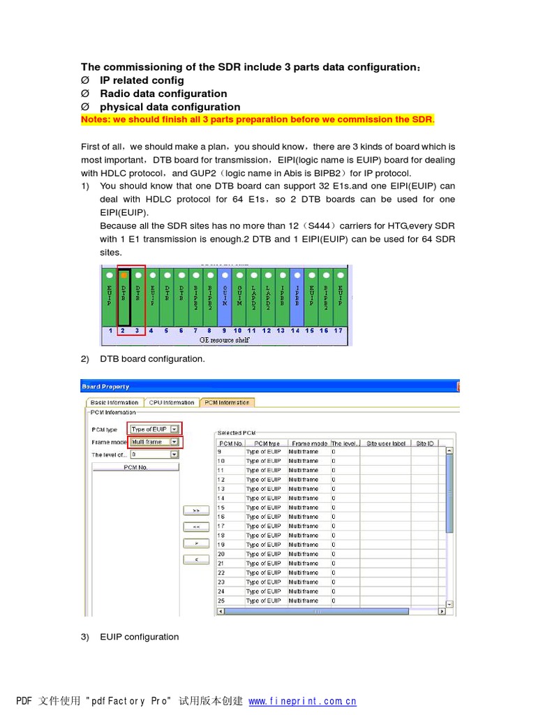 SDR Commisioning Guide | PDF | Computer Engineering | System Software