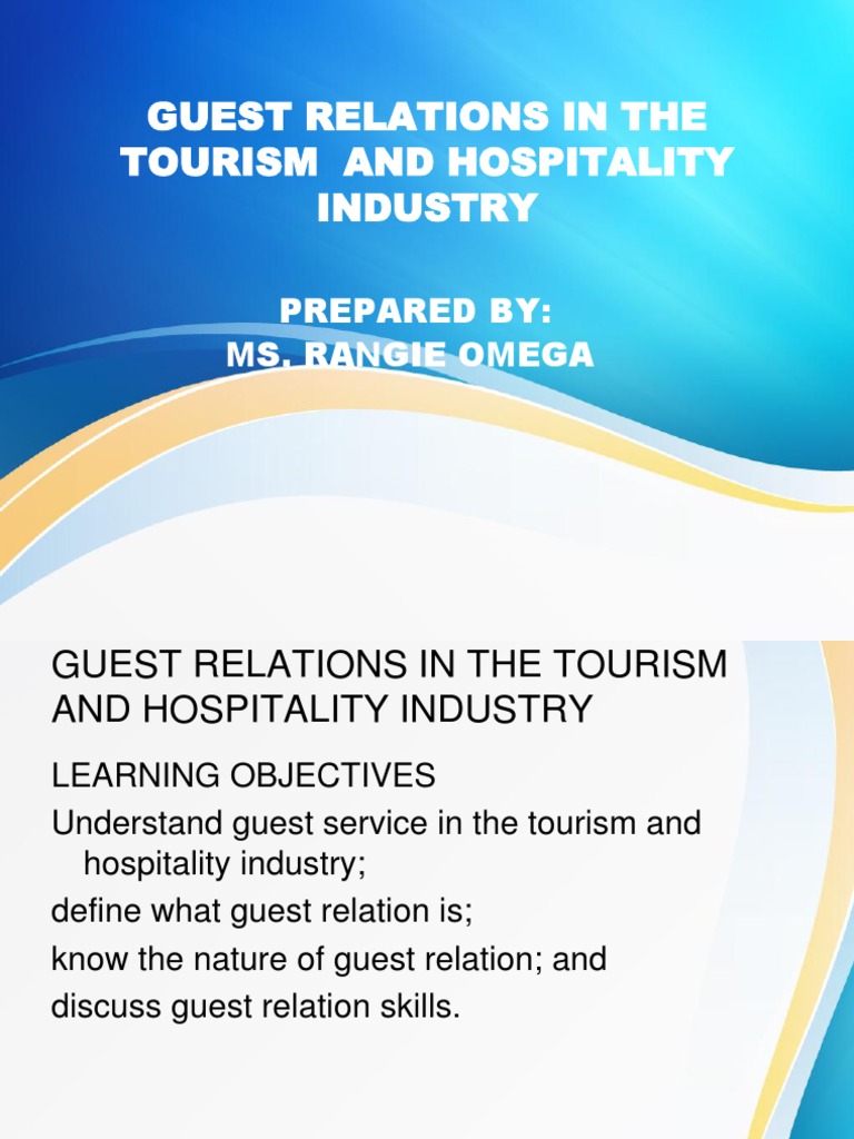 Intro Guest Relation | PDF | Expert | Knowledge