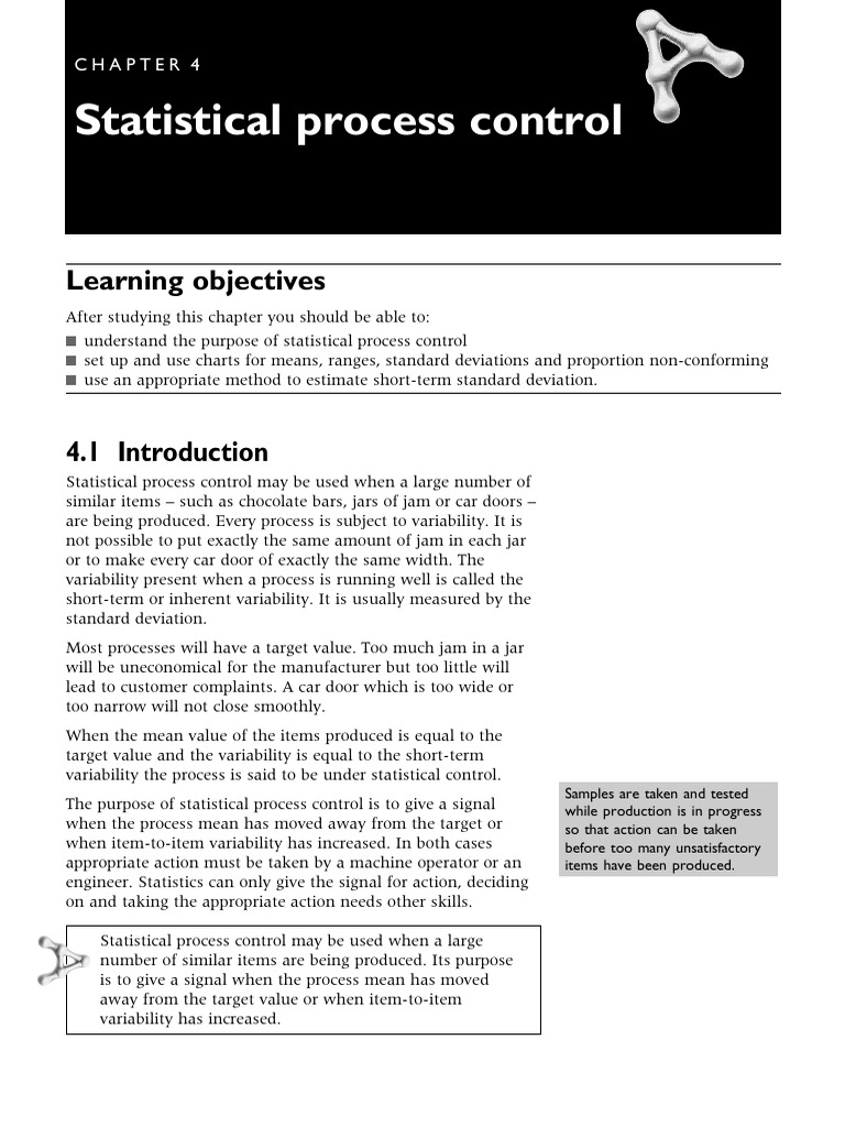 Control Charts | PDF | Standard Deviation | Mean