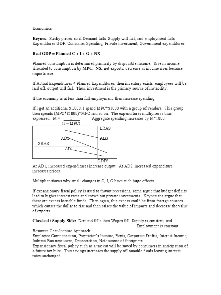 Economics: Key Concepts and Theories | PDF | Monopoly | Money Supply