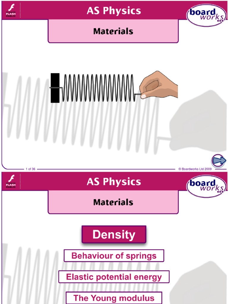 Boardworks Materials | PDF | Deformation (Engineering) | Strength Of ...