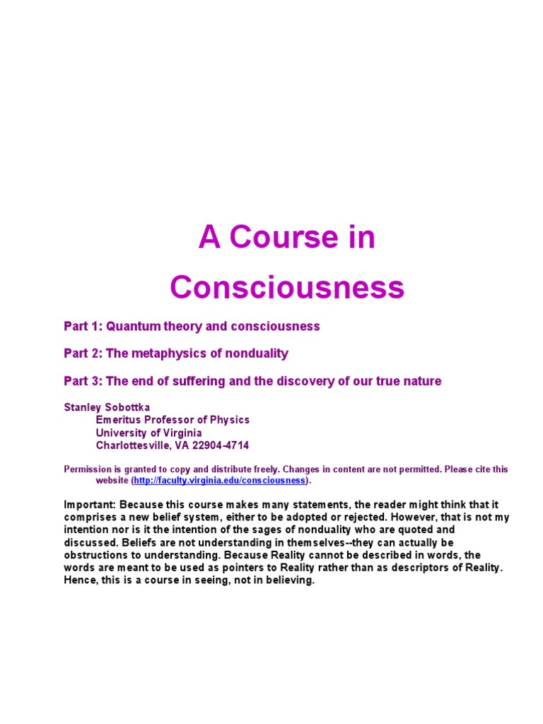 Word Consciousness | PDF | Idealism | Mind