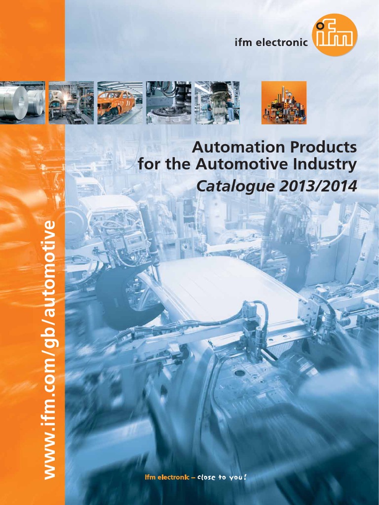 Ifm Automotive Industry Catalogue English 2013-2014 | PDF | Flow ...