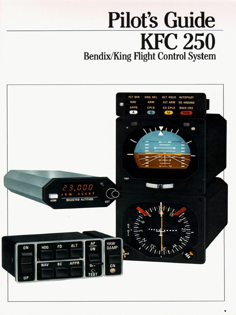 KFC 250 Flight Control System Overview | PDF | Flight Control Surfaces ...
