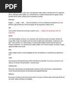 Anomaly Scan Report | PDF | Vertebral Column | Abdomen