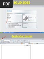 Basic Solid Edge V19 Tutorial | PDF | Button (Computing) | Cursor (User Interface)