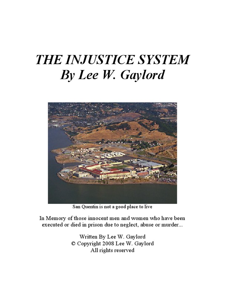 The Injustice System | PDF | Witness | Prosecutor