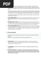 Unexpired Risk Reserve in Non-Life Insurance | PDF | Insurance | Actuary