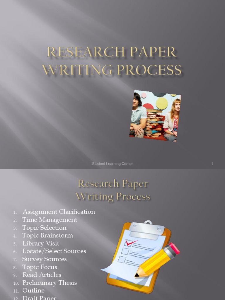 Research Paper Powerpoint | PDF | Learning