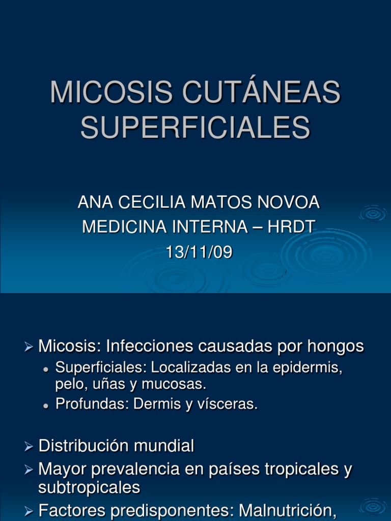 Dermatomicosis Farmacia | PDF | Dermatología | Especialidades Medicas