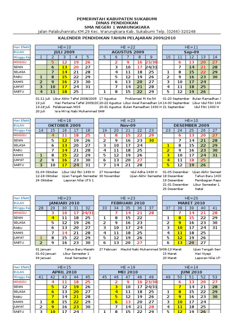Kalender 2009 2010 Pdf