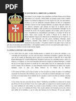 Sobre El Escudo Mercedario | PDF | Heráldica | Los símbolos