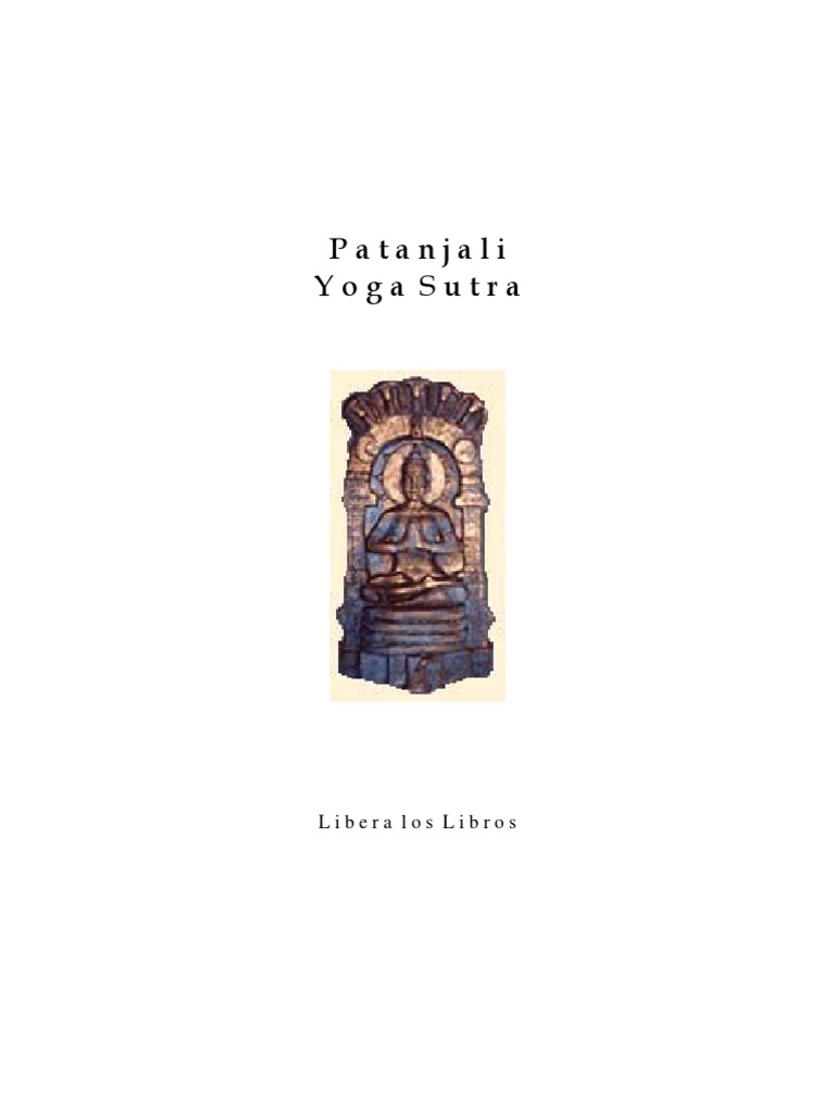 Patanjali - Yoga Sutra - InSpanish | PDF | Patanjali | Asana