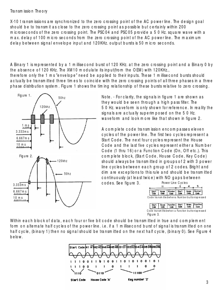 x10 Protocol | Electrical Engineering | Telecommunications