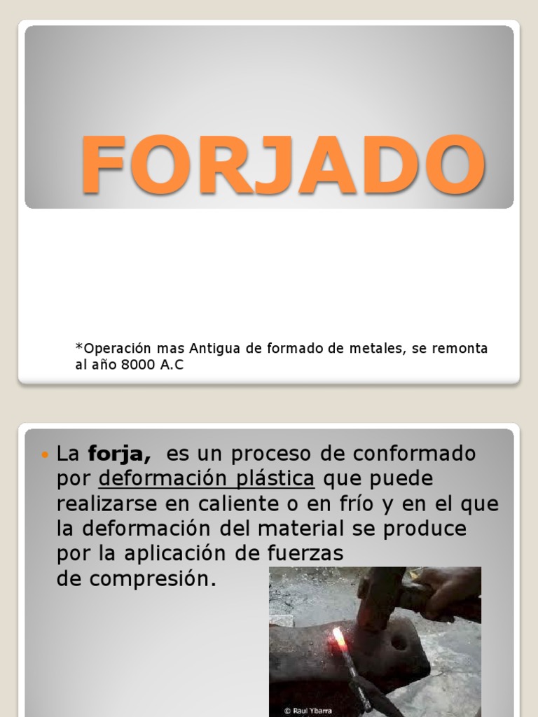 FORJADO | PDF | Forjar | Materiales