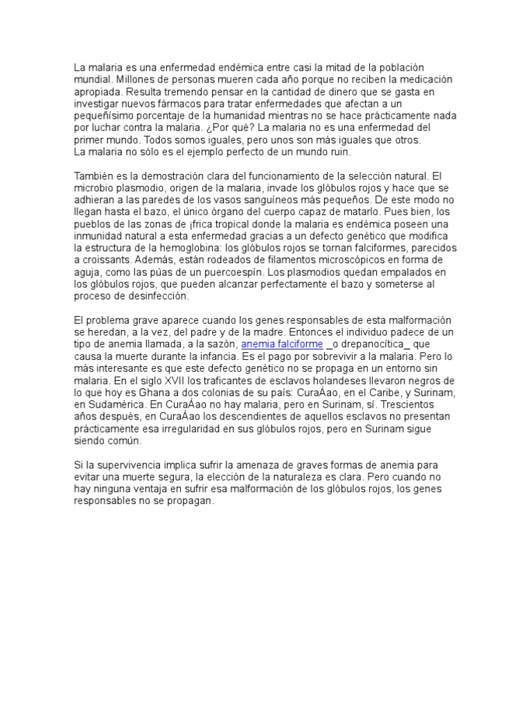 Malarin | PDF | Malaria | Tinción