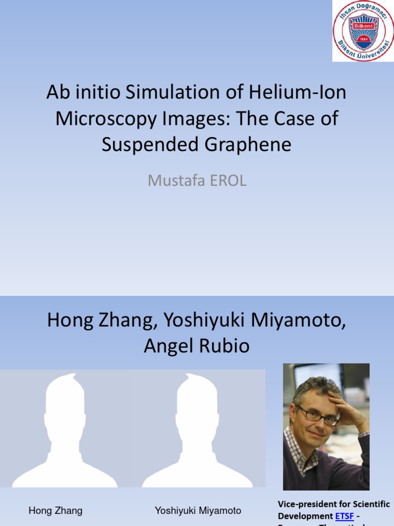 Ab Initio Simulation of Helium-Ion Microscopy Images | PDF | Scanning ...