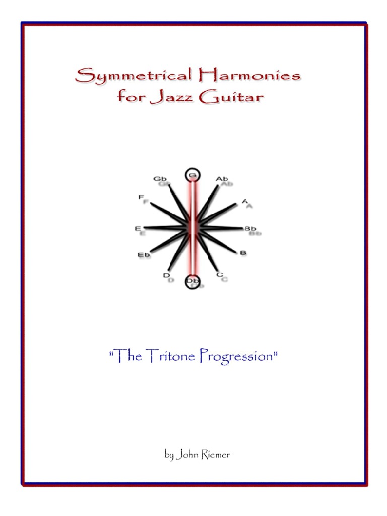 Symmetrical Harmonies... The Tritone Progression | PDF | Chord (Music ...
