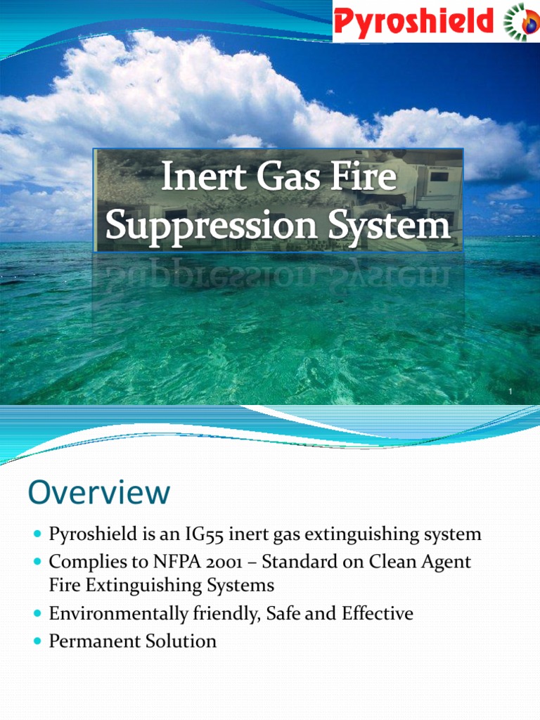 Pyroshield Presentation.0805rel1.0 | PDF | Argon | Nitrogen